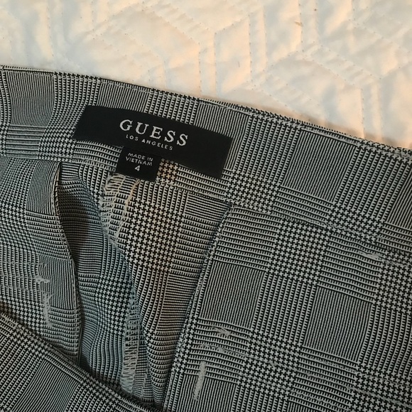 Guess | Pants & Jumpsuits | New Guess Chequered Pants | Poshmark